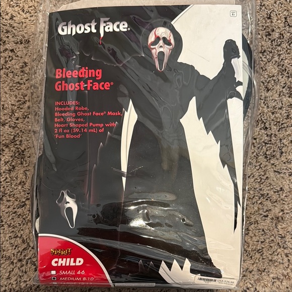 Spirit | Costumes | Spirit Bleeding Ghost Face Costume For Kids | Poshmark
